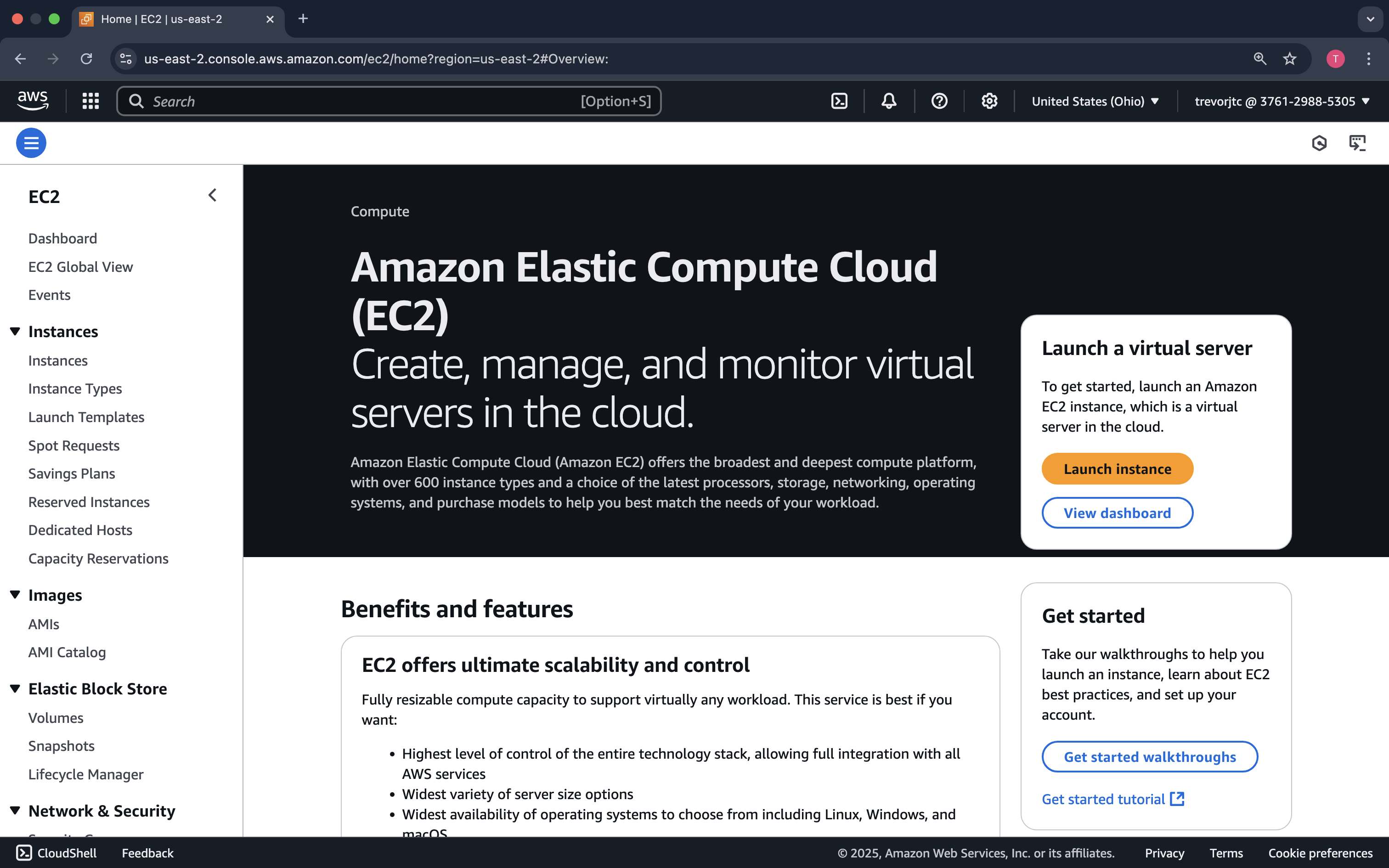 Create an Amazon EC2 Instance | JTC Workshop